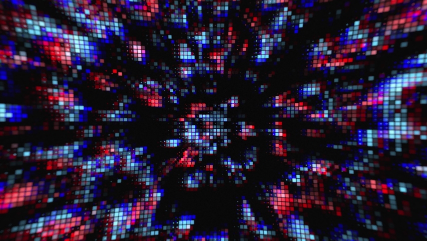 Futuristic Screen Animated Digital Graphs Charts Stock Footage Video ...