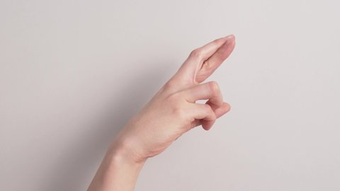 American sign language alphabet Stock Video Footage - 4K and HD Video ...