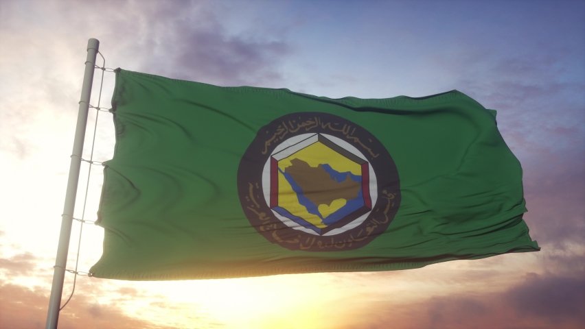 35 Gulf Cooperation Council Flag Stock Video Footage - 4K and HD Video ...