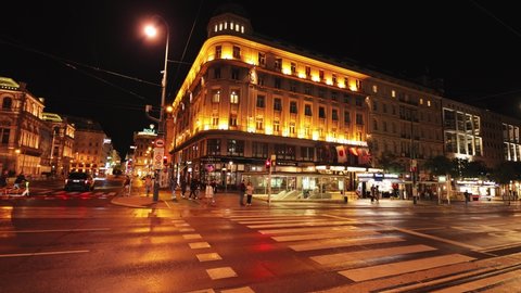 Vienna Concert Hall Called Musikverein City Stock Footage Video (100% ...