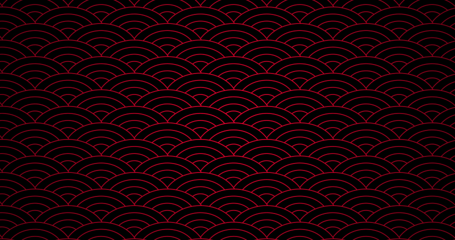 Japanese seamless swirl pattern Stock Video Footage - 4K and HD Video ...