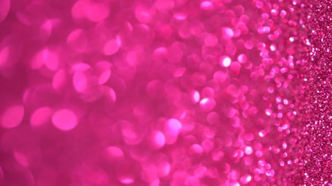 Pink Glitter Background Magic Dust Shiny Stock Footage Video (100% ...