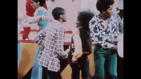 1970s People Dance On Soul Train Stock Footage Video (100% Royalty-free ...