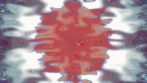 Premium Polychrome Texture Bad Trip Effect Stock Footage Video (100% ...