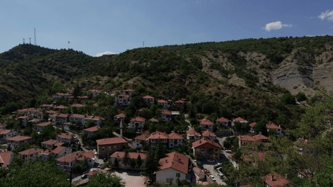 City Between Mountains Stock Footage Video (100% Royalty-free ...