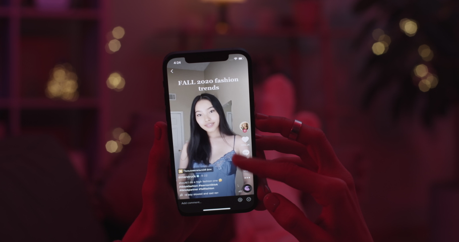 12 Tik tok mock up Stock Video Footage - 4K and HD Video Clips ...