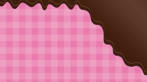 Chocolate Looping Animated Background Motion Graphics Stock Footage ...