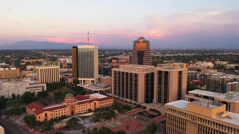 Old Pima County Courthouse Modern Buildings Stock Footage Video (100% ...