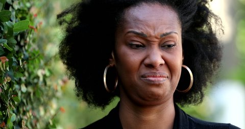 786 Woman on a disgusted facial expression Stock Video Footage - 4K and ...