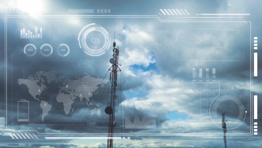 Telephone mast icon Stock Video Footage - 4K and HD Video Clips ...