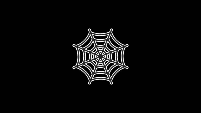 Animation of a Halloween Spider Stock Footage Video (100% Royalty-free ...