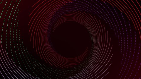 Abstract Geometry Rotation Animated Background Stock Footage Video (100 ...