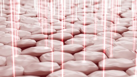 3d Animated Presentation Laser Through Skin Stock Footage Video (100% ...