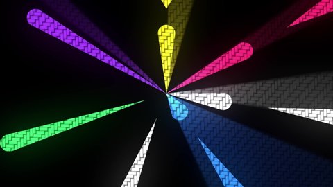 Gaming Vibes Animation Colorfull Glowing Moving Stock Footage Video ...