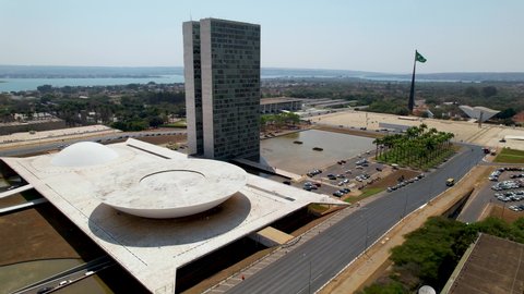 Brasilia Distrito Federal Brazil 09152021 Aerial Stock Footage Video ...