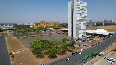 Brasilia Distrito Federal Brazil 09152021 Aerial Stock Footage Video ...