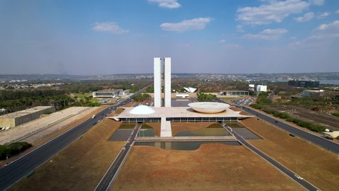 Brasilia Distrito Federal Brazil 09152021 Aerial Stock Footage Video ...