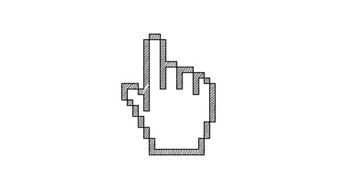 Pixel art cursor Stock Video Footage - 4K and HD Video Clips | Shutterstock