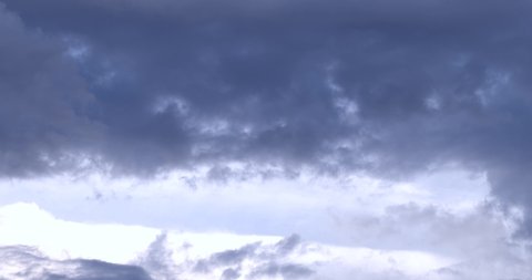 Cloudy Day Beautiful After Rain Clouds Stock Footage Video (100% ...