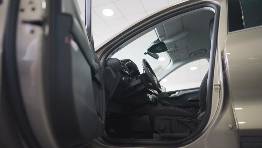 Side View Drivers Seat in Stock Footage Video (100% Royalty-free ...