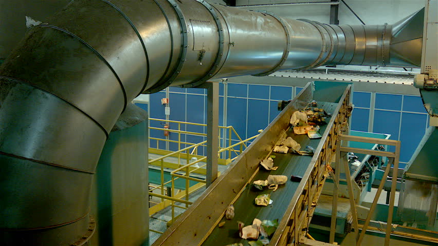 Human Waste Treatment Center: Garbage Stock Footage Video (100% Royalty ...