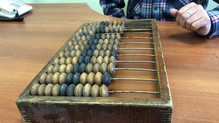 Vintage Mechanical Mathematical Instruments Stock Video Footage - 4K ...