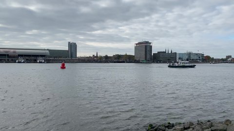 Dutch Border Control Customs Patrol Vessel Stock Footage Video (100% ...