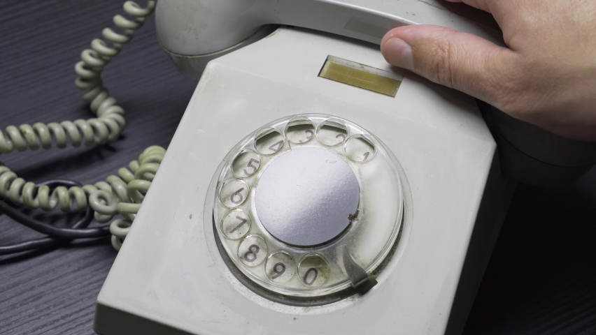 Broken rotary phone Stock Video Footage - 4K and HD Video Clips ...