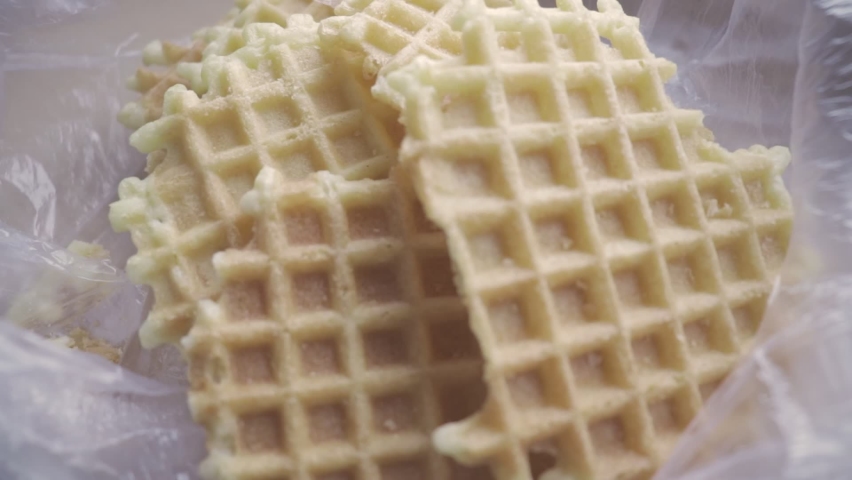 Waffle Packaging Stock Video Footage - 4K and HD Video Clips | Shutterstock