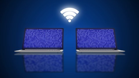 4k Video Local Computer Network Structure Stock Footage Video (100% ...