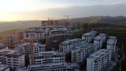 Abandoned Compound Under Construction China Stock Footage Video (100% ...