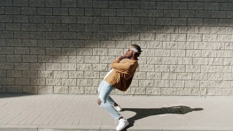 Dance Loop Talented Breakdancer Bending Backwards Stock Footage Video ...