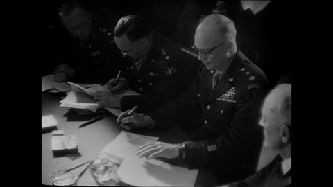 Circa 1945 Allied Control Commission Germany Stock Footage Video (100% ...