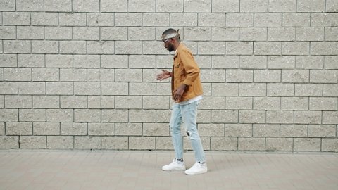 Endless Loop Creative African American Guy Stock Footage Video (100% ...