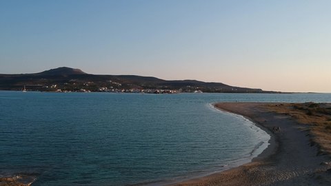 Iconic Aerial View Over Pounda Beach Stock Footage Video (100% Royalty ...