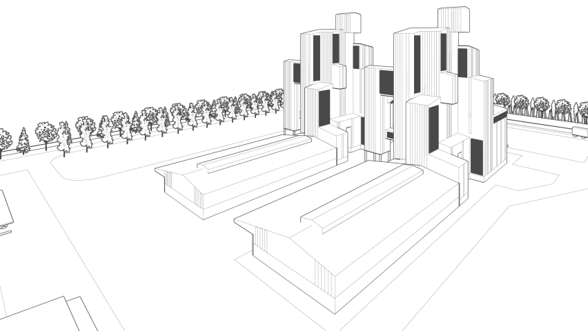 3d animation building project Stock Footage Video (100% Royalty-free ...