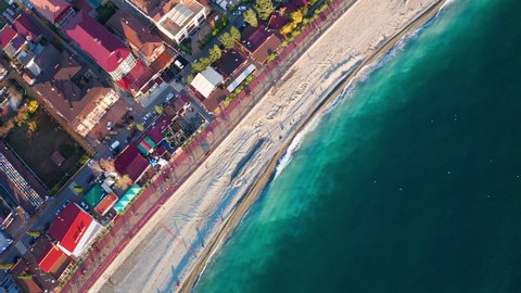 Adler City Aerial Aerial Top Down Stock Footage Video (100% Royalty ...