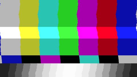 Old Tv Screen Colors Bar Tv Stock Footage Video (100% Royalty-free ...