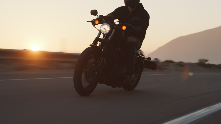 Man riding harley davidson Stock Video Footage - 4K and HD Video Clips ...