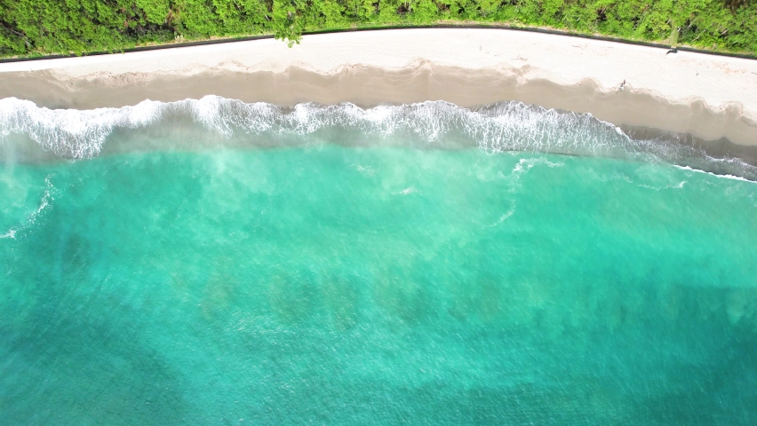 waves crashing on beach Stock Footage Video (100% Royalty-free ...