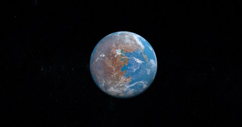 Pangaea Pangea Earth Supercontinent Stock Footage Video (100% Royalty ...