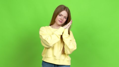 Sleeping green screen Stock Video Footage - 4K and HD Video Clips ...