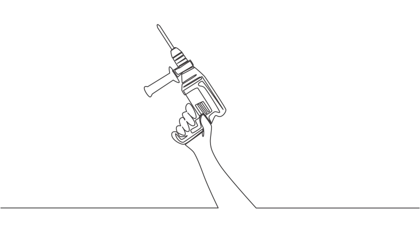 Line drawing industrial machine Stock Video Footage - 4K and HD Video ...