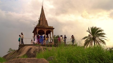Tagore Hill Known Morabadi Hill Situated Stock Footage Video (100% ...