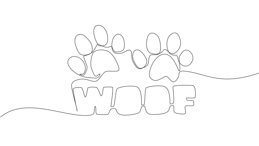 1 Dog paw print word art Stock Video Footage - 4K and HD Video Clips ...