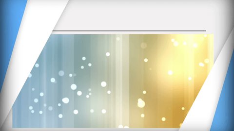 Animation White Dots Floating Over Colorful Stock Footage Video (100% ...