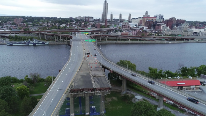 Highway Bridges in Albany, New York image - Free stock photo - Public ...