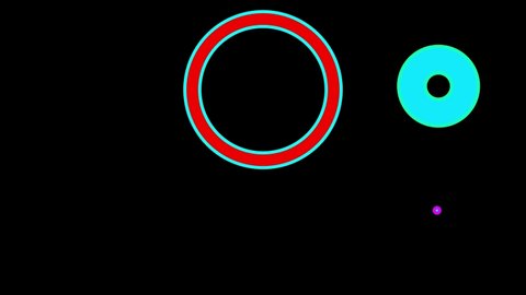 Shape Animation Circle Spreading Motion Graphics Stock Footage Video ...