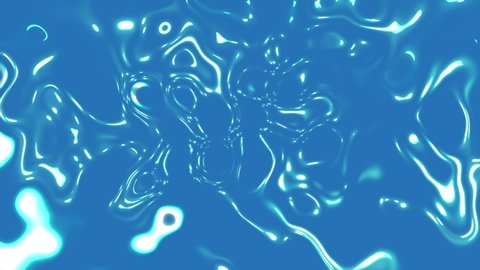 Animated Background Moving Waves Blue Blue Stock Footage Video (100% ...