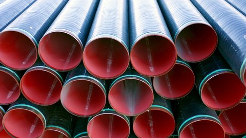 Stack Pipes Sewage Water Supply System Stock Footage Video (100% ...